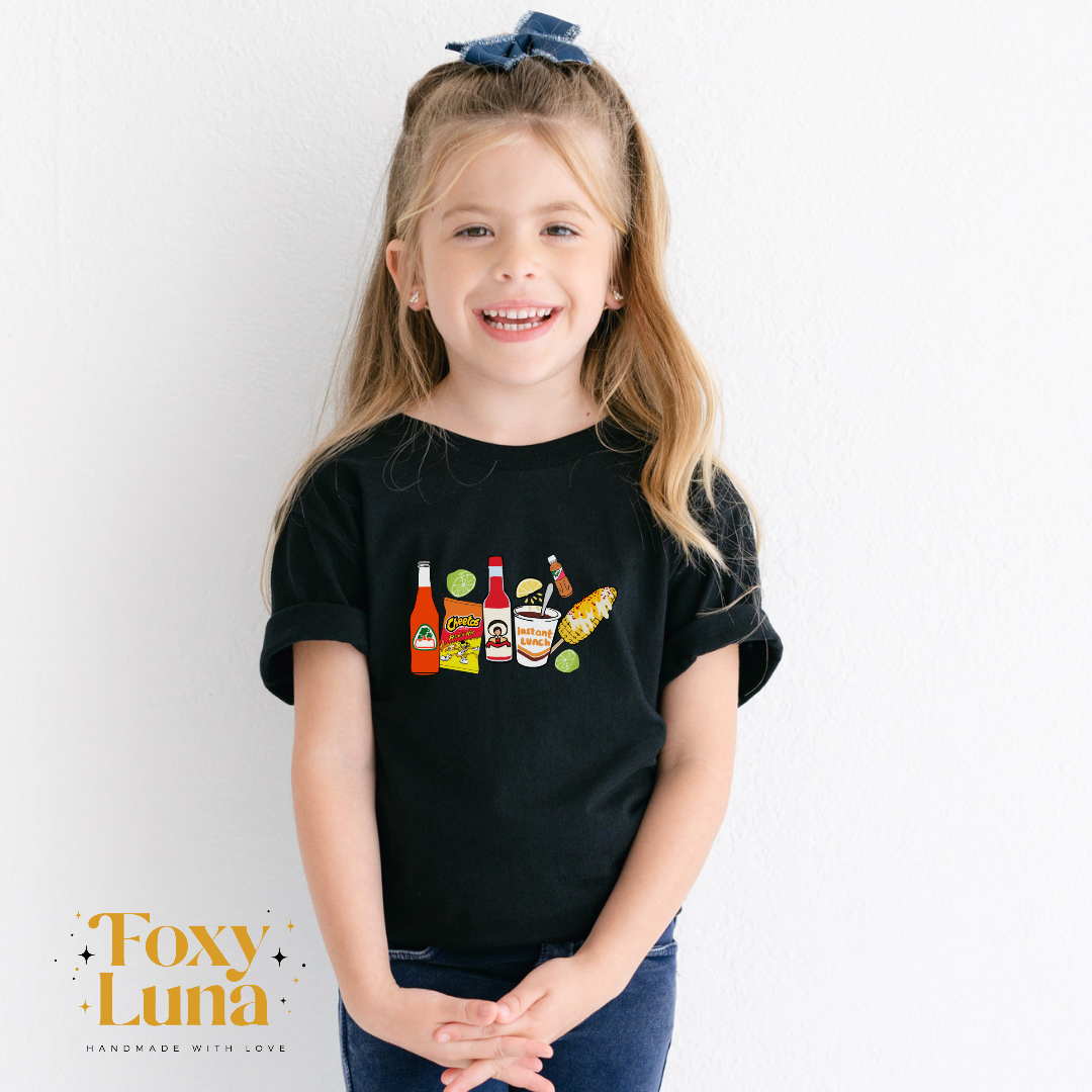 Kids Snacks Cheetos Version T Shirt – Foxy Luna